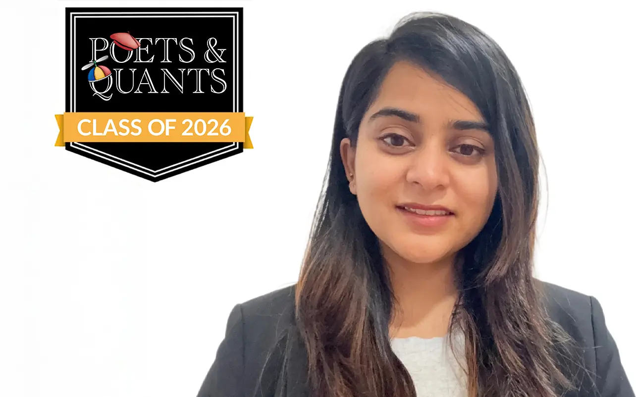 Poets&Quants | Meet the Imperial MBA Class of 2026, Chayanika Misra