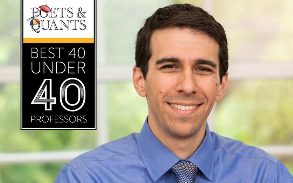 Poets&Quants | 2018 Best 40 Under 40 Professors: Daniel Effron, London ...