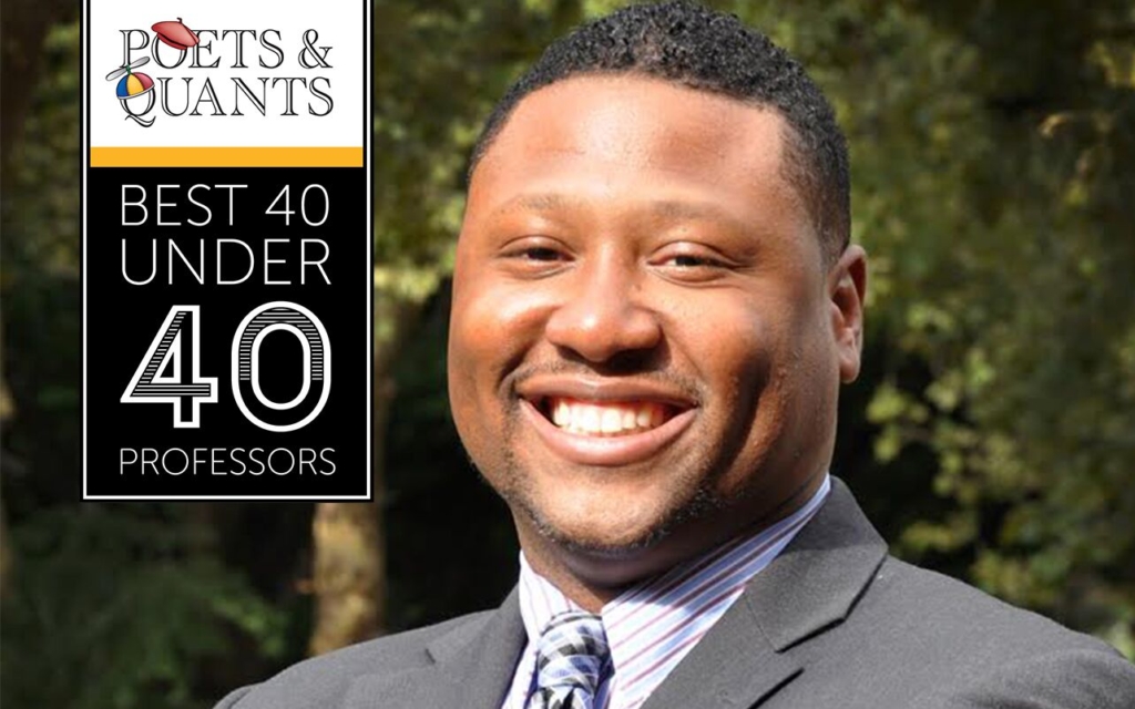 Poets&Quants | 2018 Best 40 Under 40 Professors: Oscar Holmes IV ...