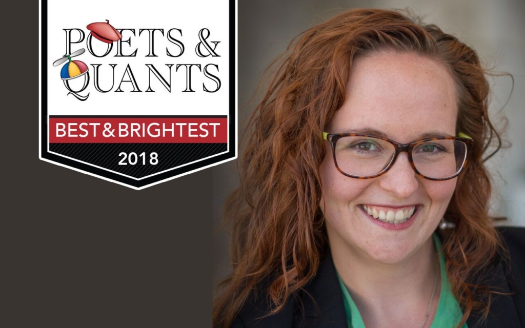 Poets&Quants | 2018 Best MBAs: Hosanna Odhner, Yale SOM