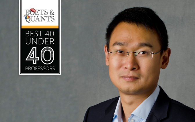 Poets&Quants | 2019 Best 40 Under 40 Professors: Dashun Wang ...