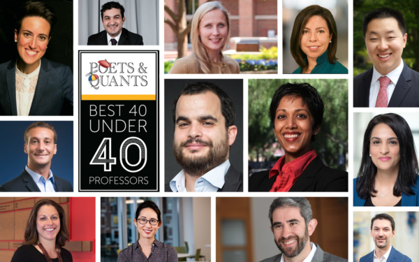 Poets&Quants | P&Q's 2019 Best 40 Under 40 MBA Professors