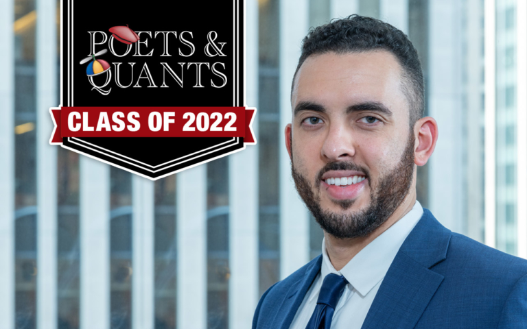 Poets&Quants | Meet the MBA Class of 2022: Christopher Sanchez, Emory ...