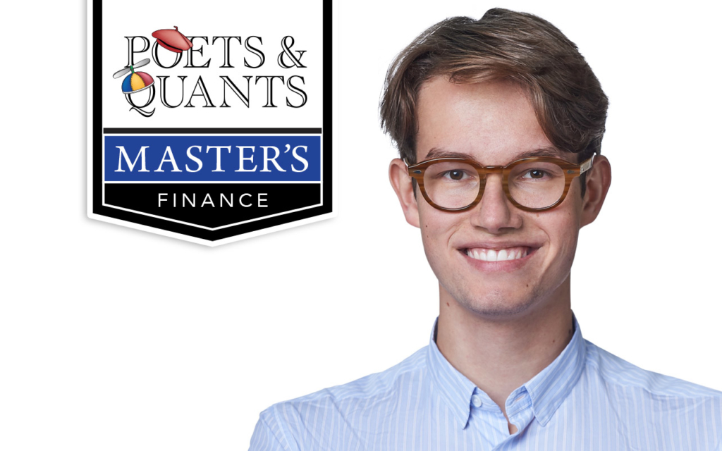 Poets&Quants | Master's In Finance: Pavel Lebedev, MIT (Sloan)