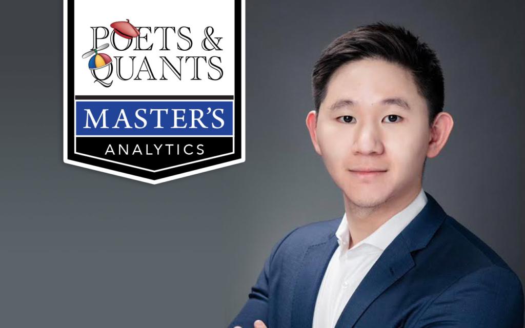 Poets&Quants | Master's in Business Analytics: Edward Haryono ...
