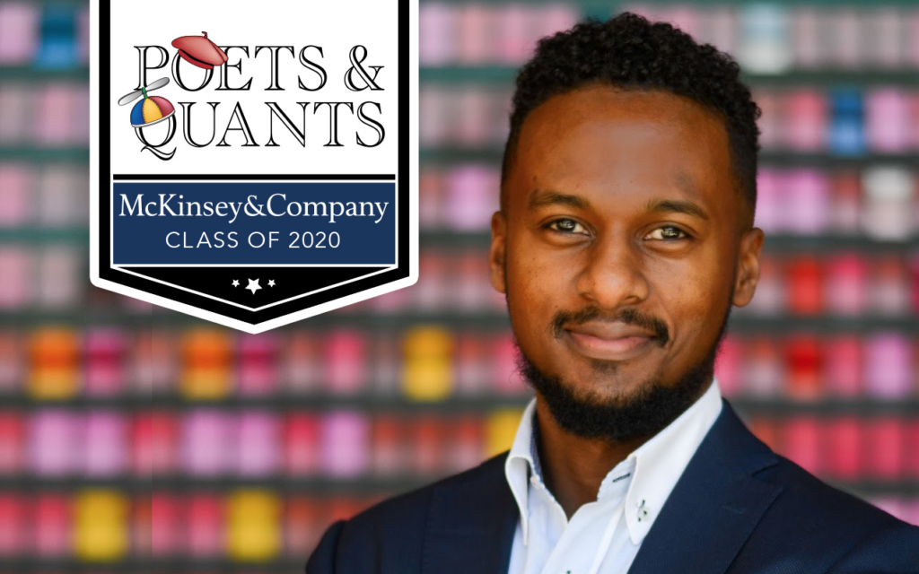 Poets&Quants | Meet McKinsey’s MBA Class of 2020: Kevin Lubega