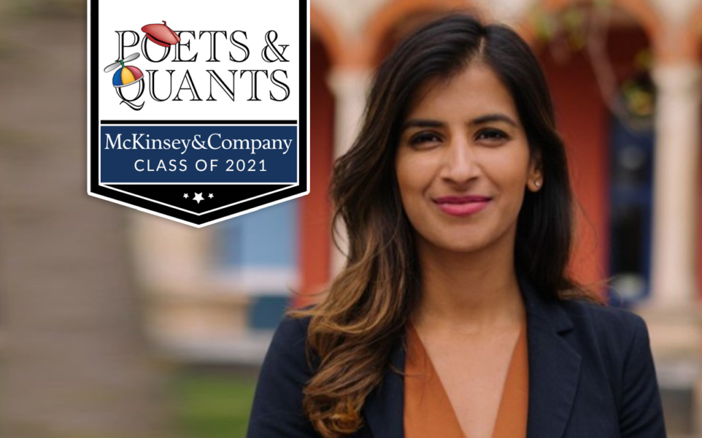 Poets&Quants | Meet McKinsey’s MBA Class of 2021: Priyanka Misra