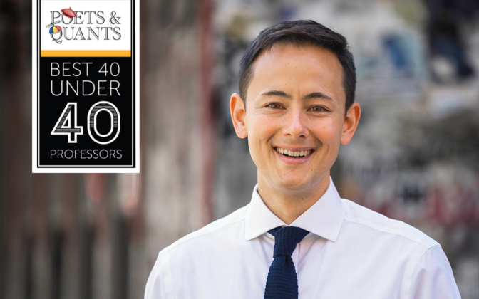 Poets&Quants | 2022 Best 40-Under-40 MBA Professors: Matthew Lee, NYU ...