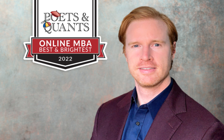 Poets&Quants | 2022 Best & Brightest Online MBA: Richard Maness ...
