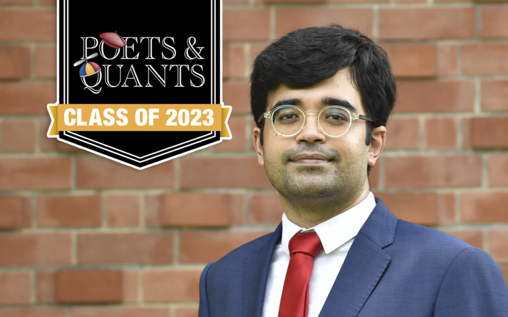 Poets&Quants | Meet the MBAEx Class of 2023: Aman Mohan Sharma, Indian ...