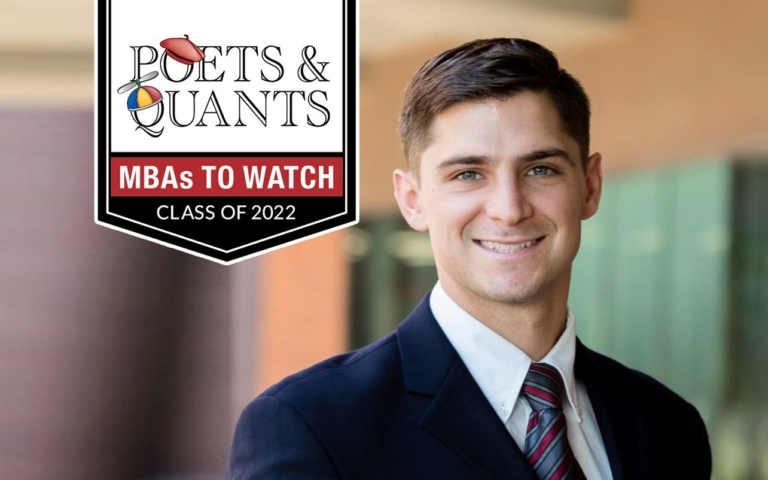 Poets&Quants | 2022 MBA To Watch: Rob Maloney, Arizona State (W. P. Carey)