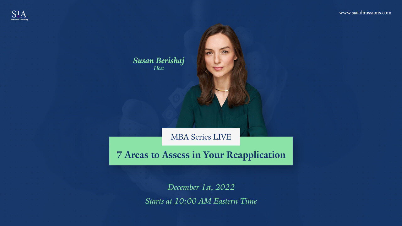 Poets&Quants | Sia Admissions Consulting Event On December 1, 2022
