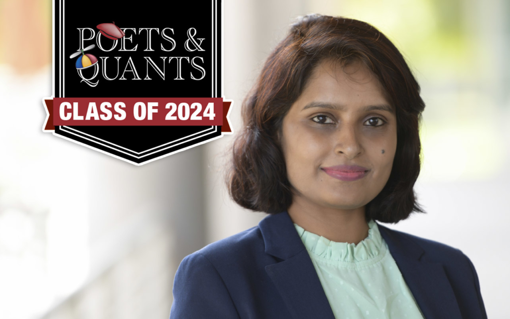 Poets&Quants | Meet the MBA Class of 2024: Snigdha Ojha, UC Riverside ...