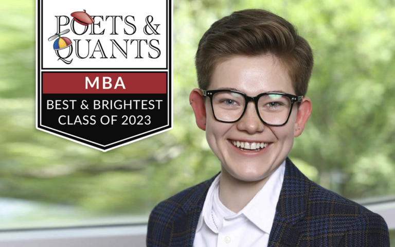 Poets&Quants | 2023 Best & Brightest MBA: Taylor Rasmussen, Vanderbilt ...