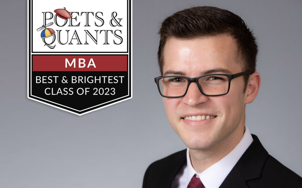 Poets&Quants | 2023 Best & Brightest MBA: Andrew Kazlow, Texas A&M (Mays)