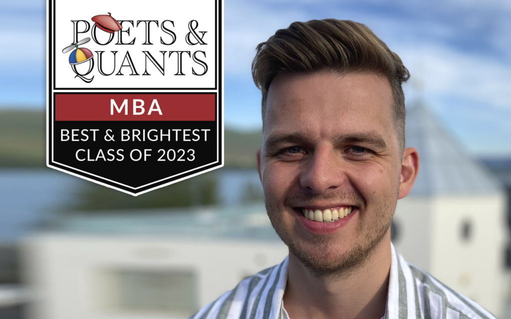 Poets&Quants | 2023 Best & Brightest MBA: Aron Bjorn Bjarnason, U.C ...
