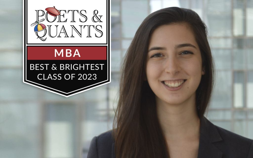 Poets&Quants | 2023 Best & Brightest MBA: Veronique Falkovich, Cornell ...