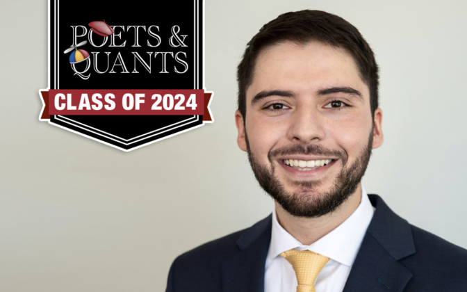 Poets&Quants | Meet the MBA Class of 2024: Eric Martinez, University of ...