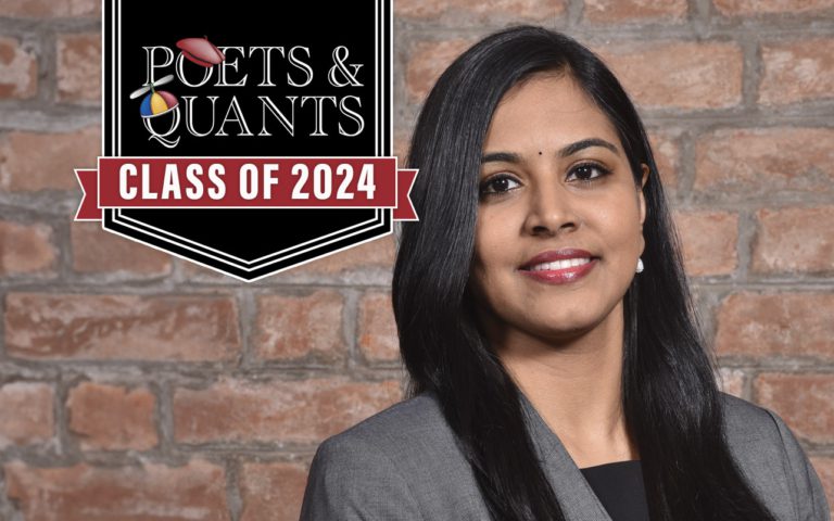 Poets&Quants | Meet the MBA Class of 2024: Supraja Ramachandran, IIM ...
