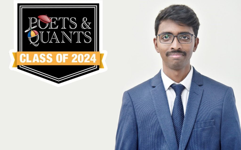 Poets&Quants | Meet the MBAEx Class of 2024: Lokesh Chinni, Indian Institute of Management Calcutta