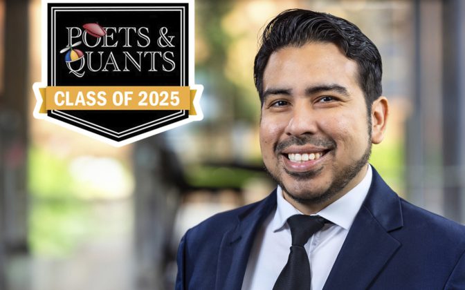 Poets&Quants | Meet the MBA Class of 2025: Felipe Reyna, University of ...