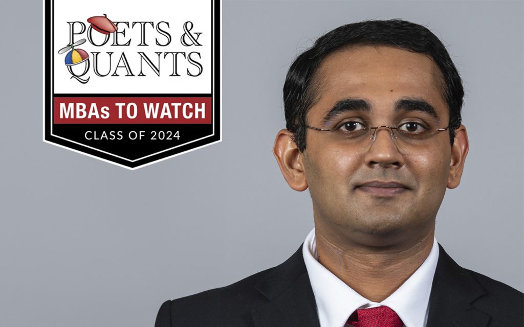 Poets&Quants | 2024 MBA To Watch: Aravind Srinivasan, University of ...