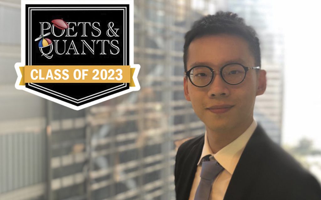 Poets&Quants | Meet McKinsey’s MBA Class of 2023: Eddie Shih