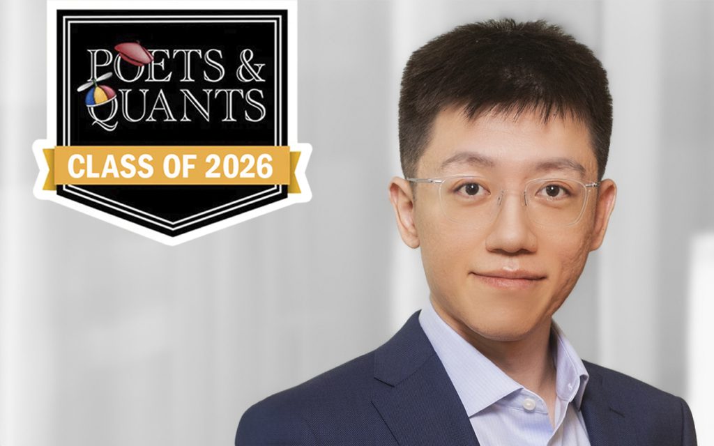Poets&Quants | Meet the MBA Class of 2026: Michael Yang, University of ...