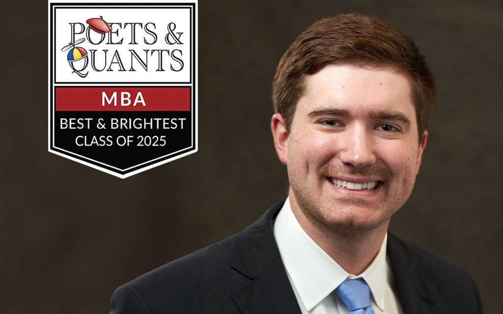 Poets&Quants | 2025 Best & Brightest MBA: Jordan Work, Texas A&M (Mays)