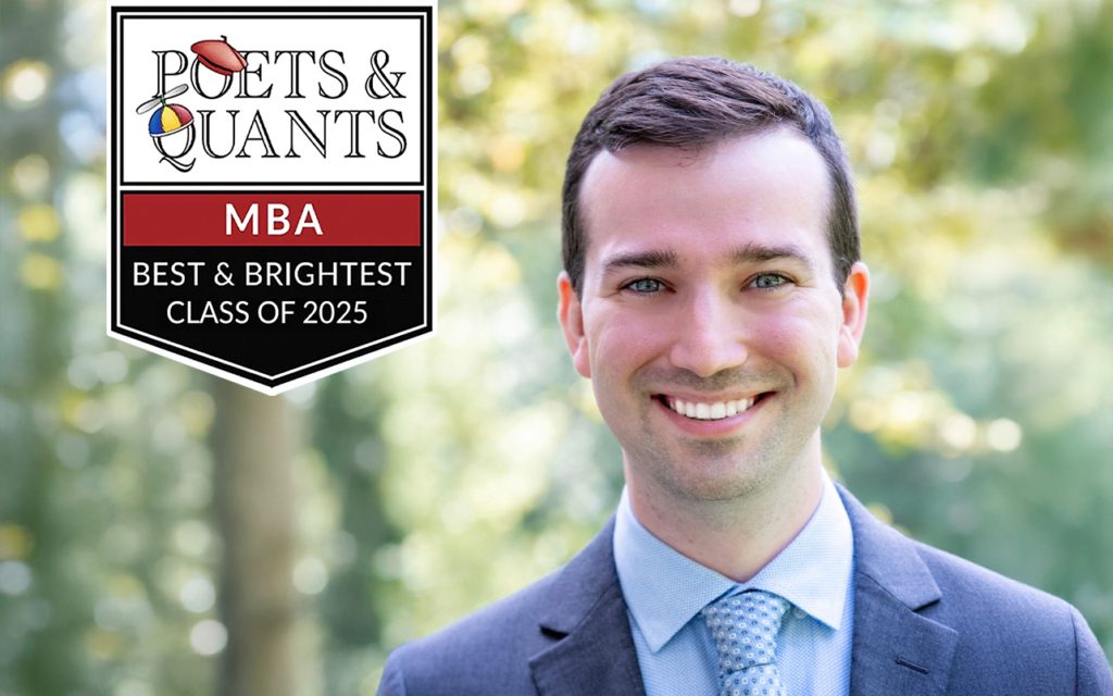 Poets&Quants | 2025 Best & Brightest MBA: Tanner L. Morgan, Duke ...