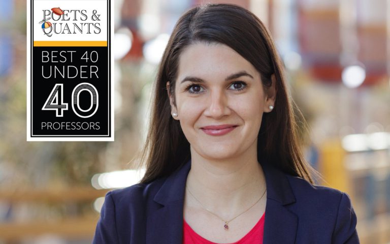 Poets&Quants | 2025 Best 40-Under-40 MBA Professors: Madeleine Rauch ...