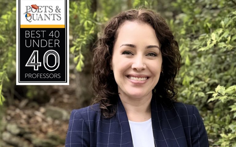 Poets&Quants | 2025 Best 40-Under-40 MBA Professors: Voni Pamphile ...