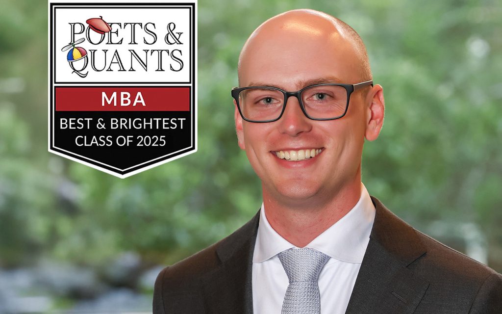 Poets&Quants | 2025 Best & Brightest MBA: Robert Rickard, Vanderbilt ...