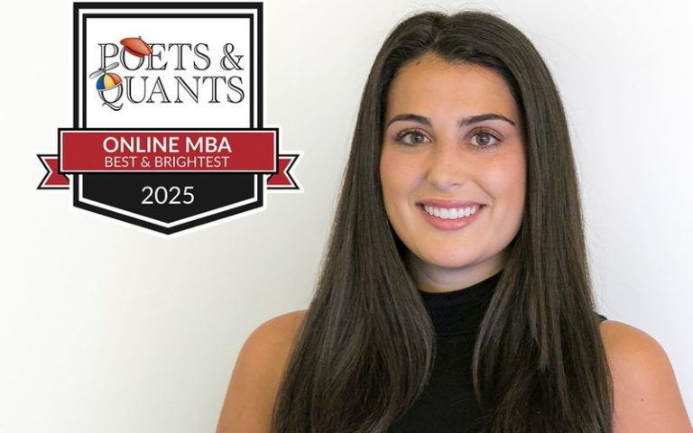 Poets&Quants | 2025 Best & Brightest Online MBA: Melissa Calise, Bryant ...