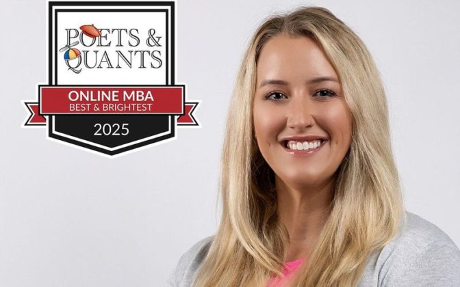 Poets&Quants | 2025 Best & Brightest Online MBA: Tiffany Huffman ...