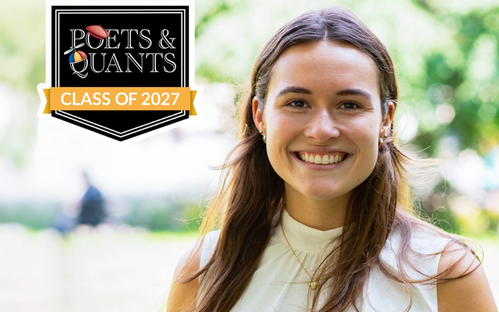 Poets&Quants | Meet the MBA Class of 2027: Lilly Howes, New York ...