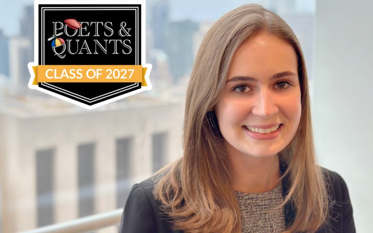 Poets&Quants | Meet the MBA Class of 2027: Mary Nava, New York ...