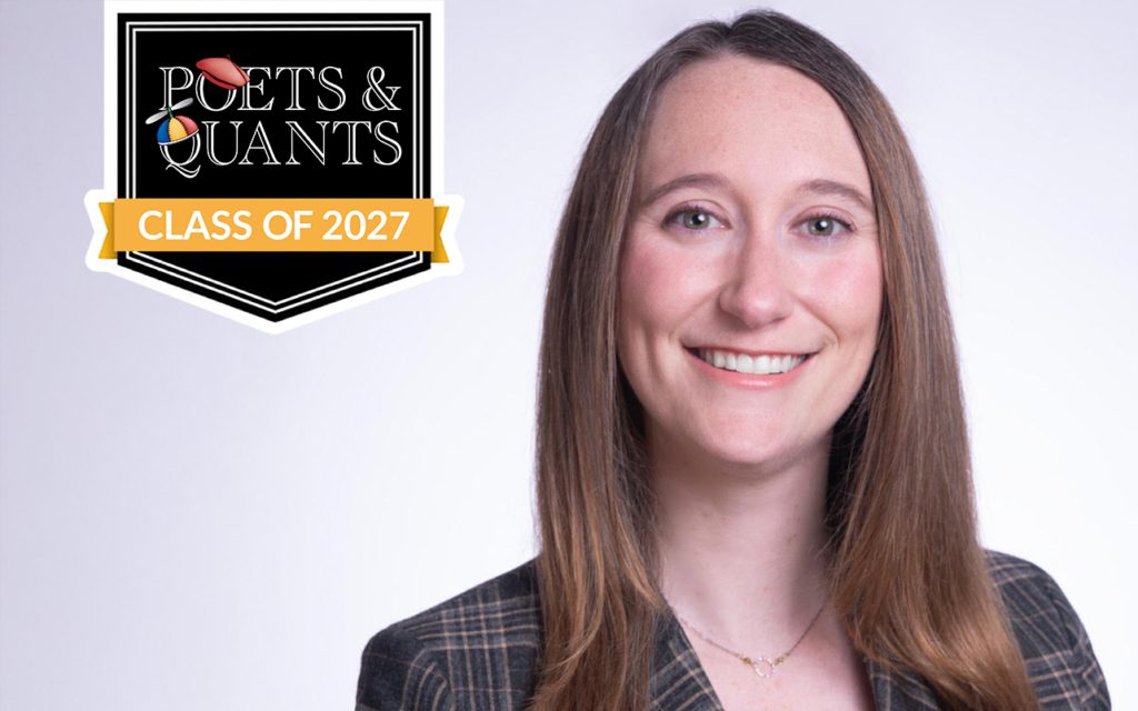 Poets&Quants | Meet the MBA Class of 2027: Amanda Faucher, University ...