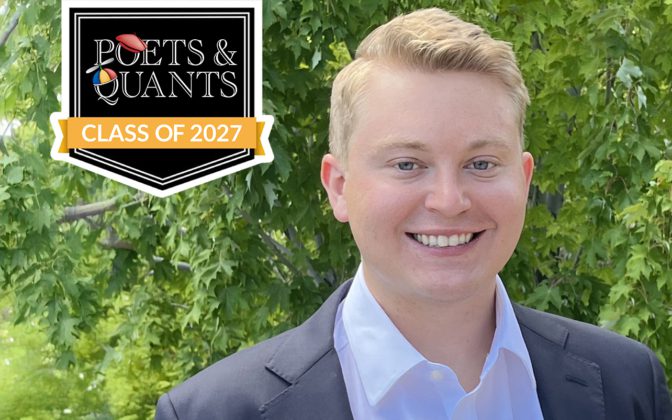 Poets&Quants | Meet the MBA Class of 2027: Charlie Doebbler, Cornell ...