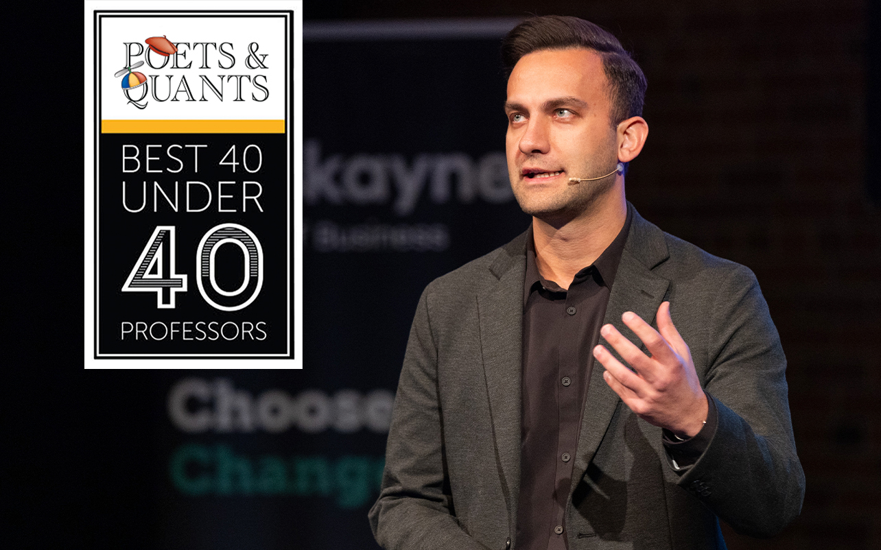 Poets&Quants | 2026 Best 40-Under-40 Business Professors: Hossein Piri ...